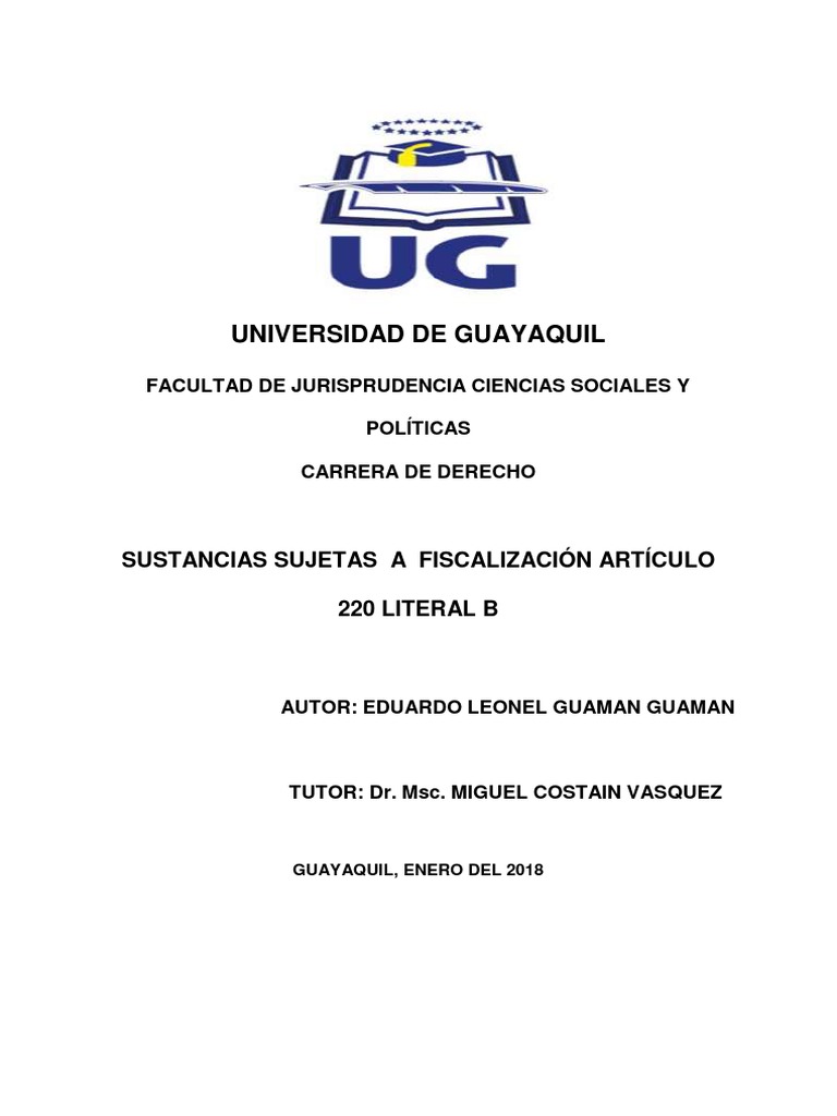 Guaman Guaman Eduardo 060 | PDF | Comercio ilegal de drogas | La ...