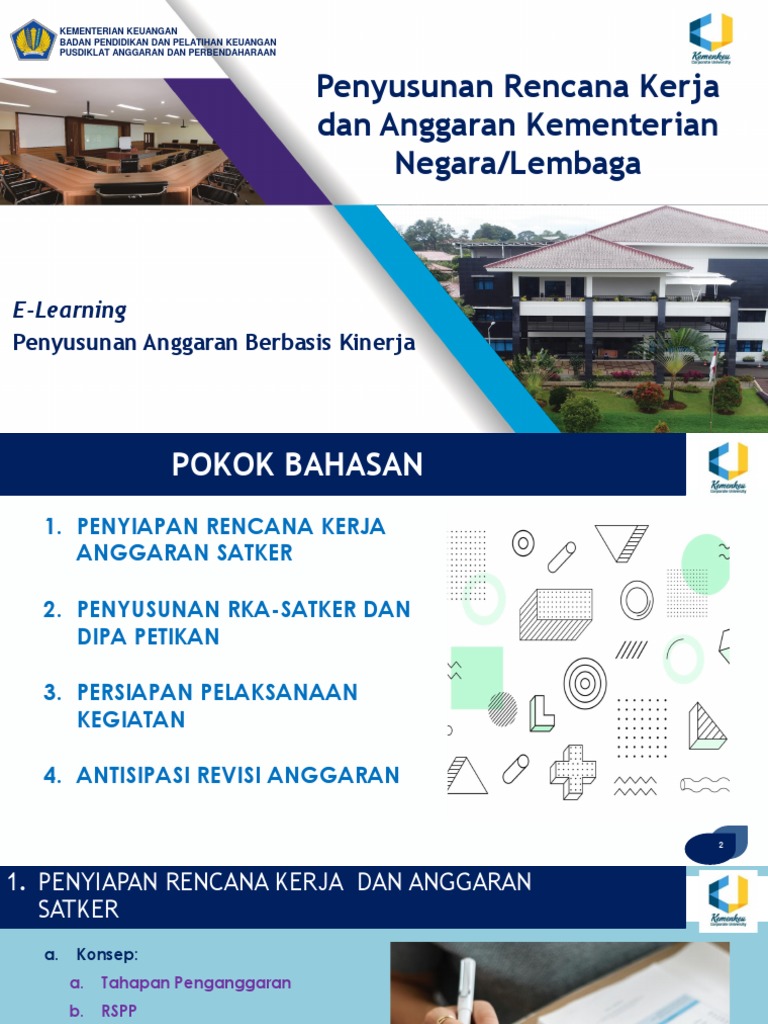Penyusunan Rka KL | PDF