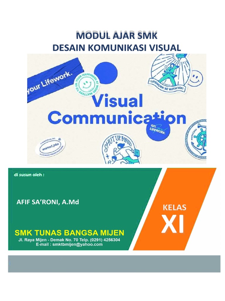 Modul Ajar Desain Komunikasi Visual (FASE F) | PDF