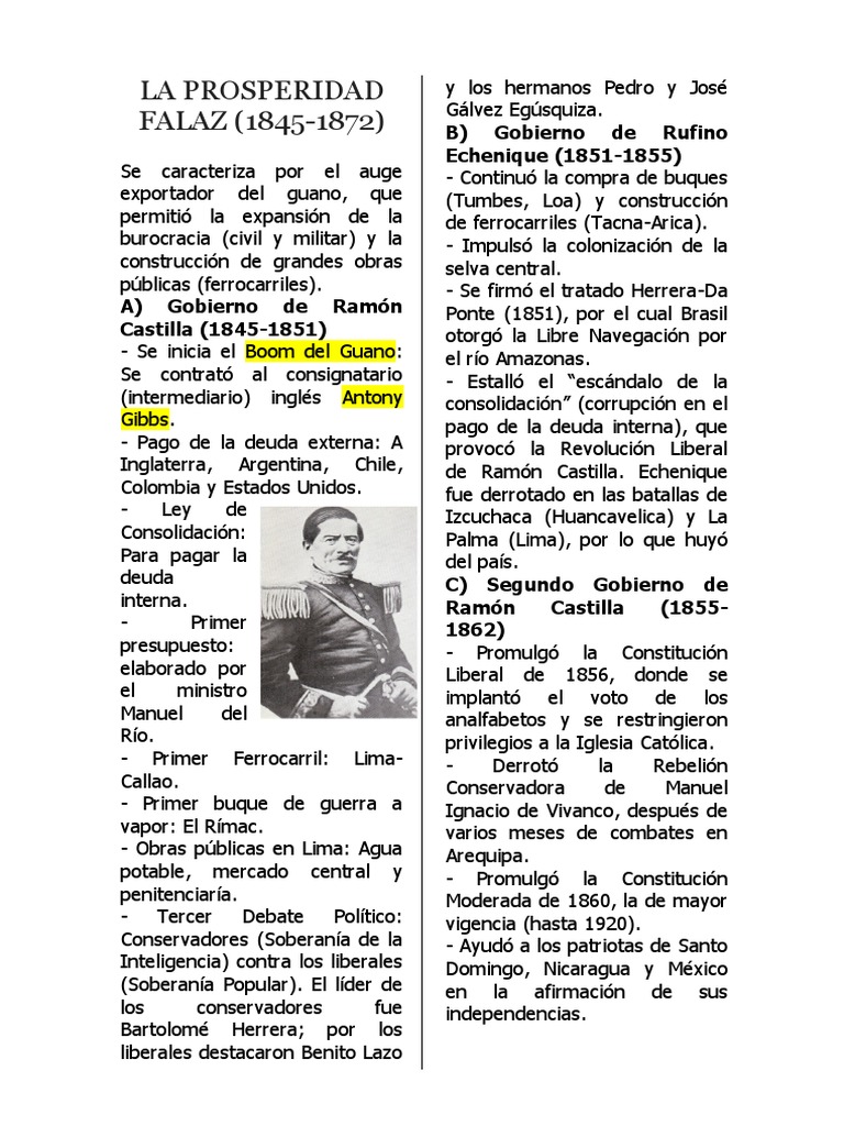 Prosperidad Falaz | PDF | América del Sur | Perú