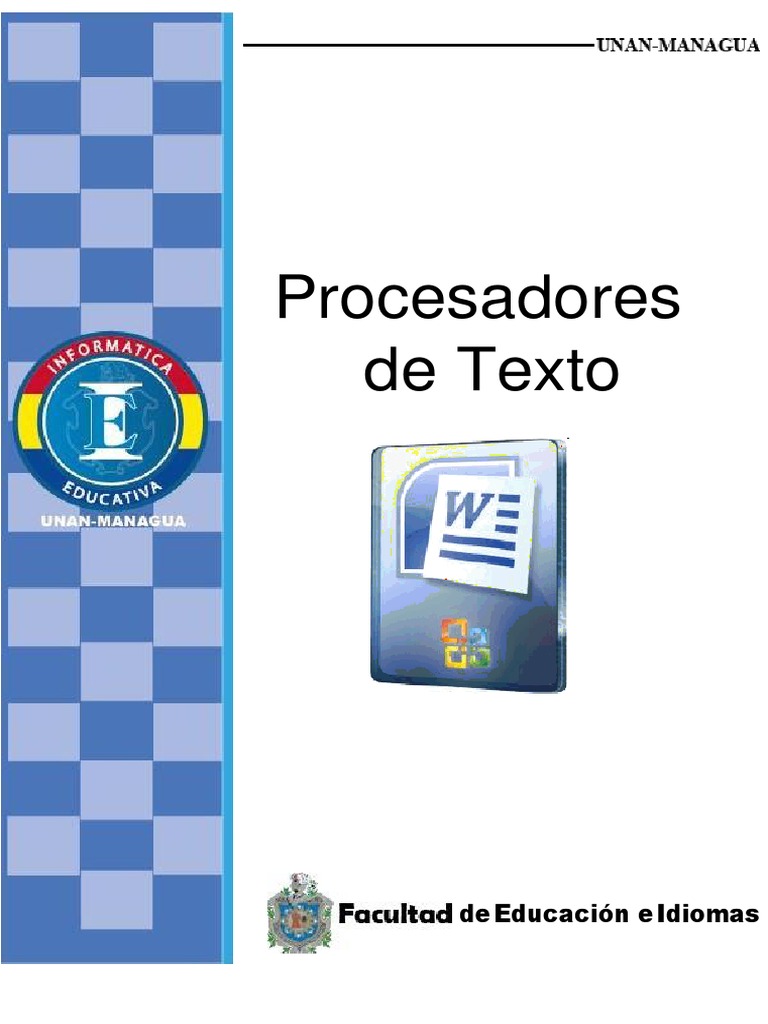 01 Manual de Word | PDF | Microsoft Word | Procesador de textos 01 Manual de Word | PDF | Microsoft Word | Procesador de textos