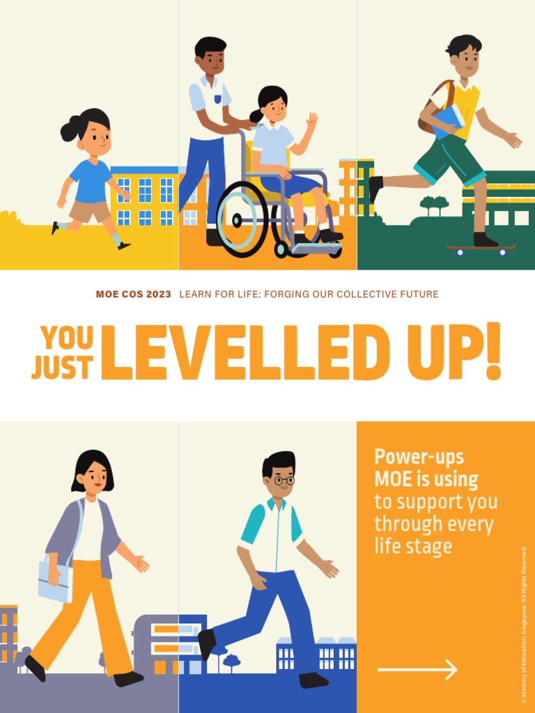 MOE COS 2023 Highlights Infographic | PDF | Educational Stages