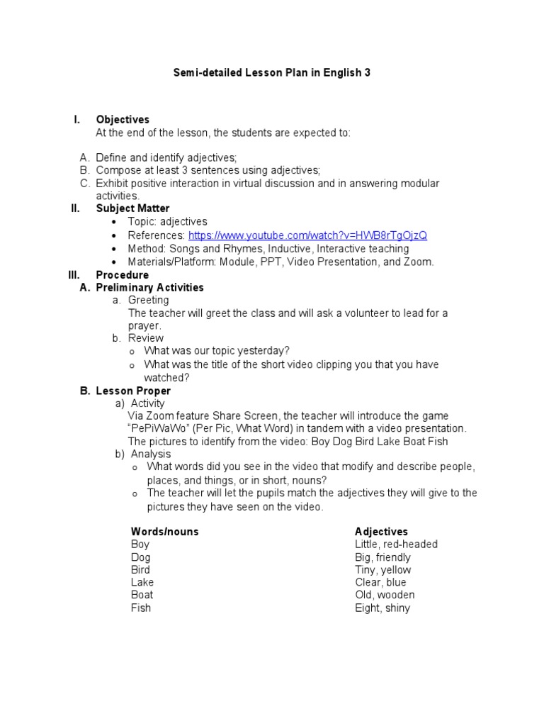 Semi | PDF | Adjective | Noun