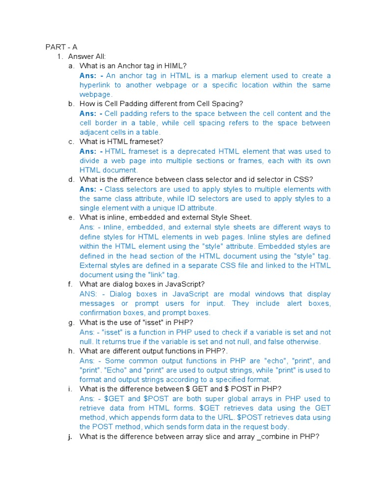 Awp | PDF | Html Element | Html
