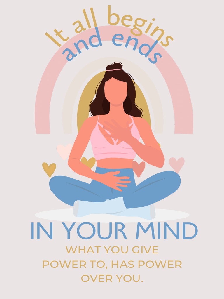 Beige Colorful Self Love Poster | PDF