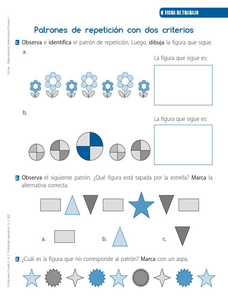 FT - Patrones de Repetición Con Dos Criterios | PDF