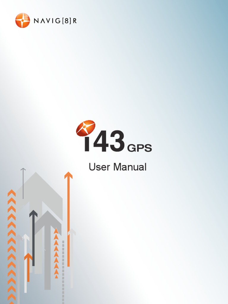 Navig8r I43 Manual | PDF | Global Positioning System | Navigation