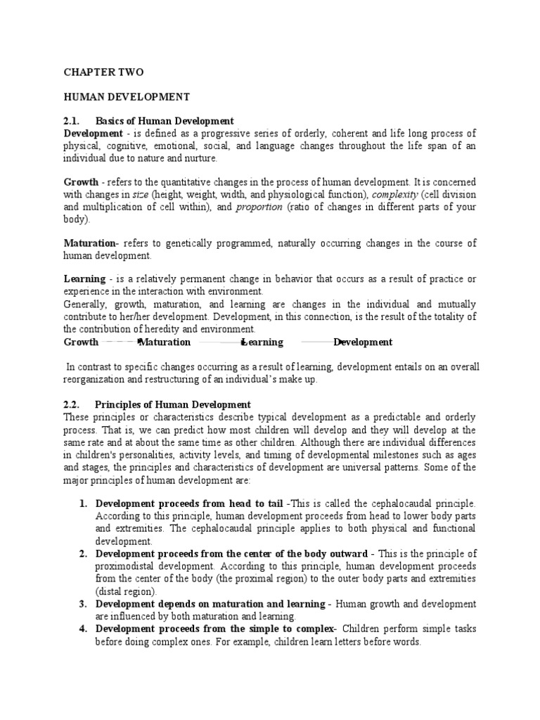 C2 Human Development | PDF | Developmental Psychology | Thought