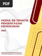 Contoh Format Pengisian Rencana Aksi RB Tematik | PDF