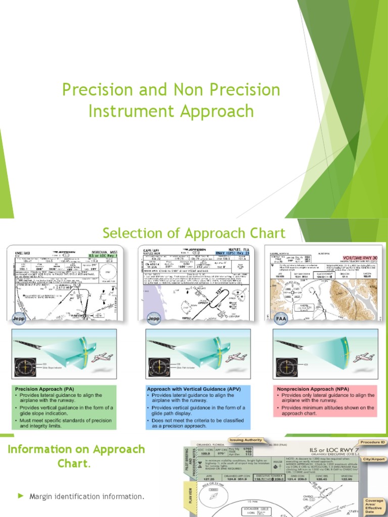 Precision and Non Precision Instrument Approach (VIII-A, B) | PDF ...