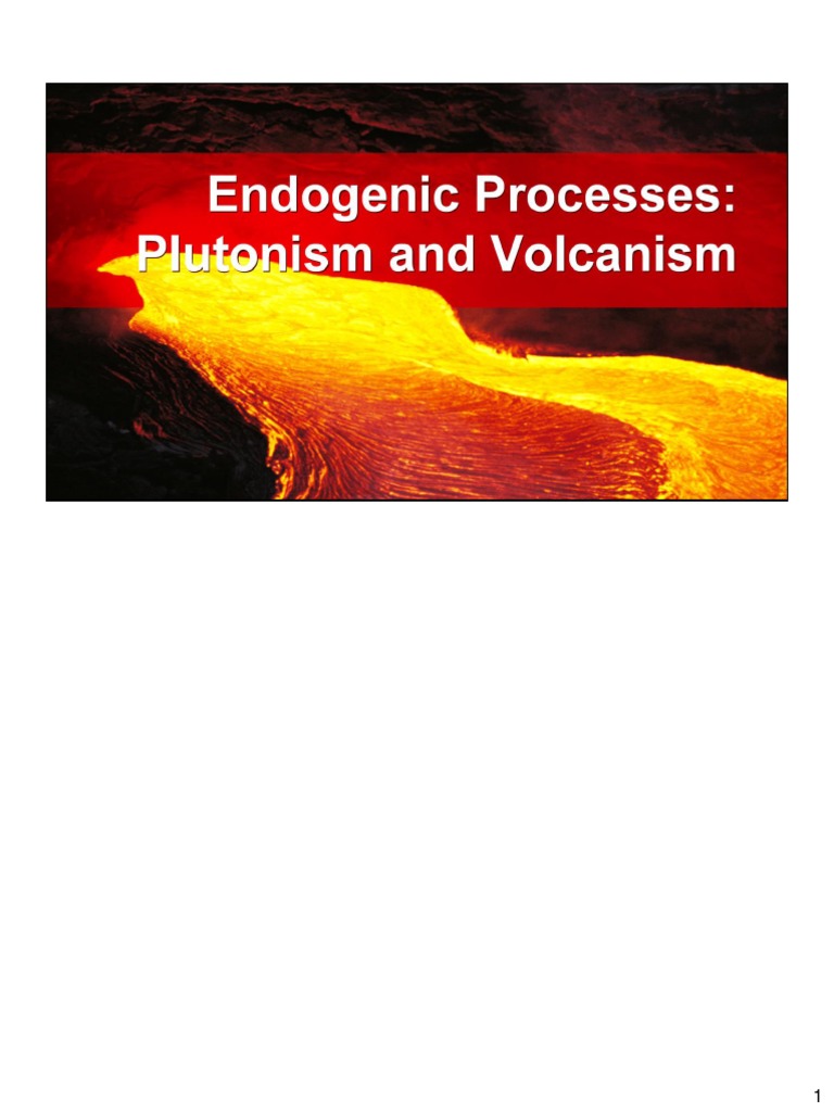 Plutonism and Volcanism Explained | PDF | Magma | Rock (Geology)