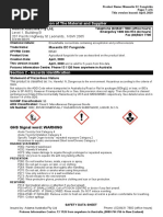 MSDS-Windex Glass Cleaner - 131017 | PDF | Dangerous Goods | Safety