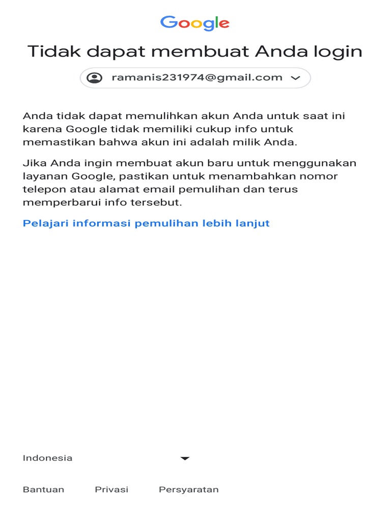 Google Formulir Login | PDF