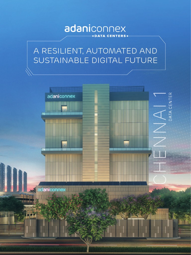 AdaniConneX Chennai 1 Factsheet | PDF | Data Center | Computing