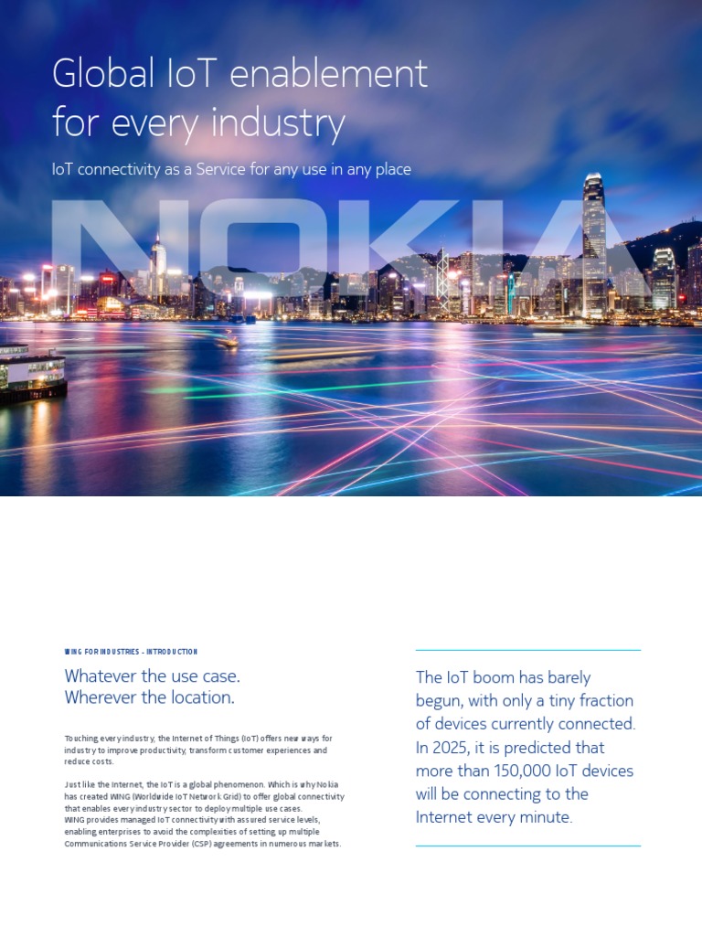 Nokia WING Ebook EN | PDF | Internet Of Things | Agriculture