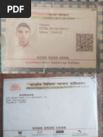 New Aadhar Card - Nilesh | PDF