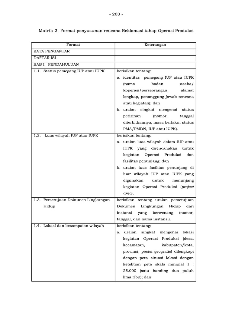 Format RR Dan RPT | PDF