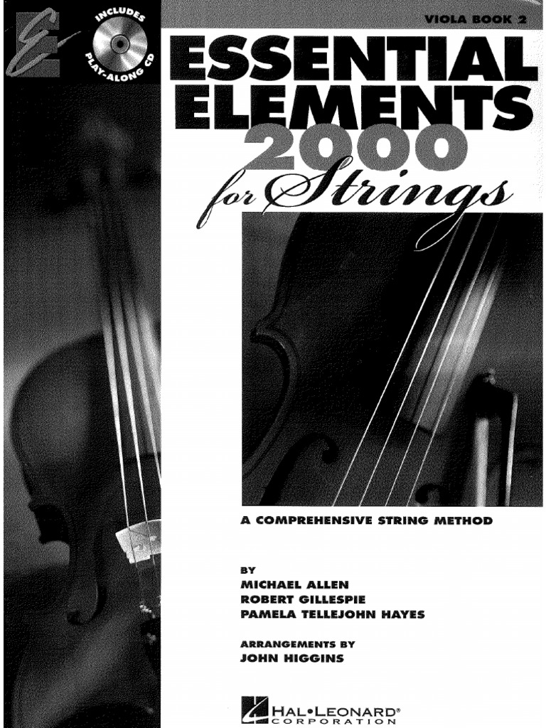 Essential Elements Viola Book 2 | PDF