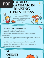 Technical vs. Operational Definitions | PDF | Definition | Word