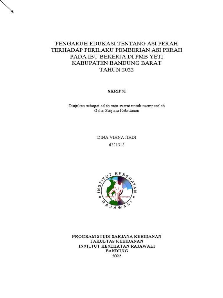Draft Sidang Skripsi Dina Viana - 6221318 | PDF