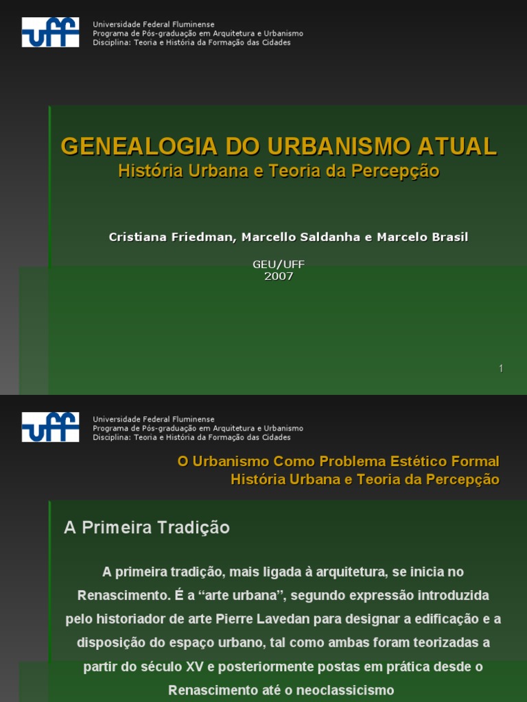 Urbanismo: Cullen e Lynch na História | PDF | Urbanismo | Paisagem
