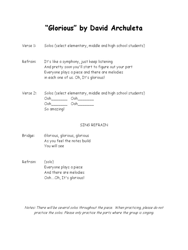 Glorious | PDF | Art