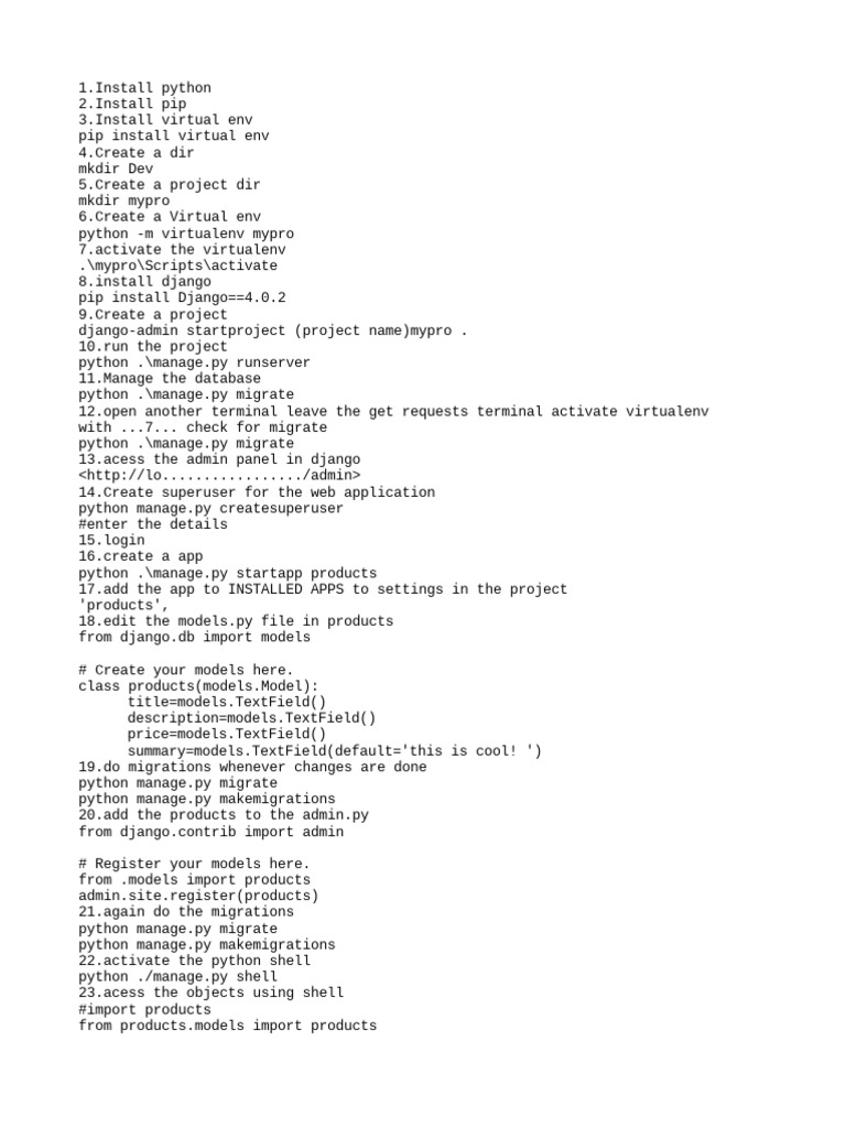 Django Pdf Web Application Python Programming Language