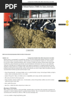 Dairy Cattle Ration Formulation Guide | PDF | Dairy Cattle | Dairy Farming