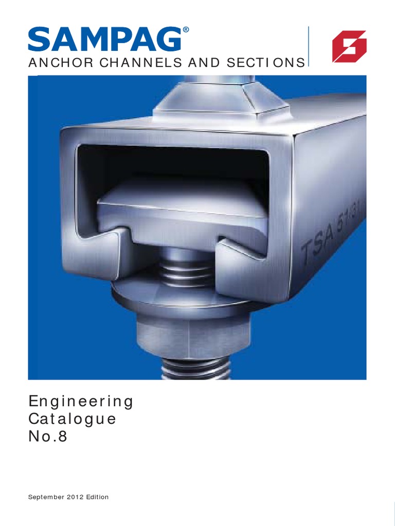 Sampag Anchor Channels Overview | PDF | Screw | Strength Of Materials