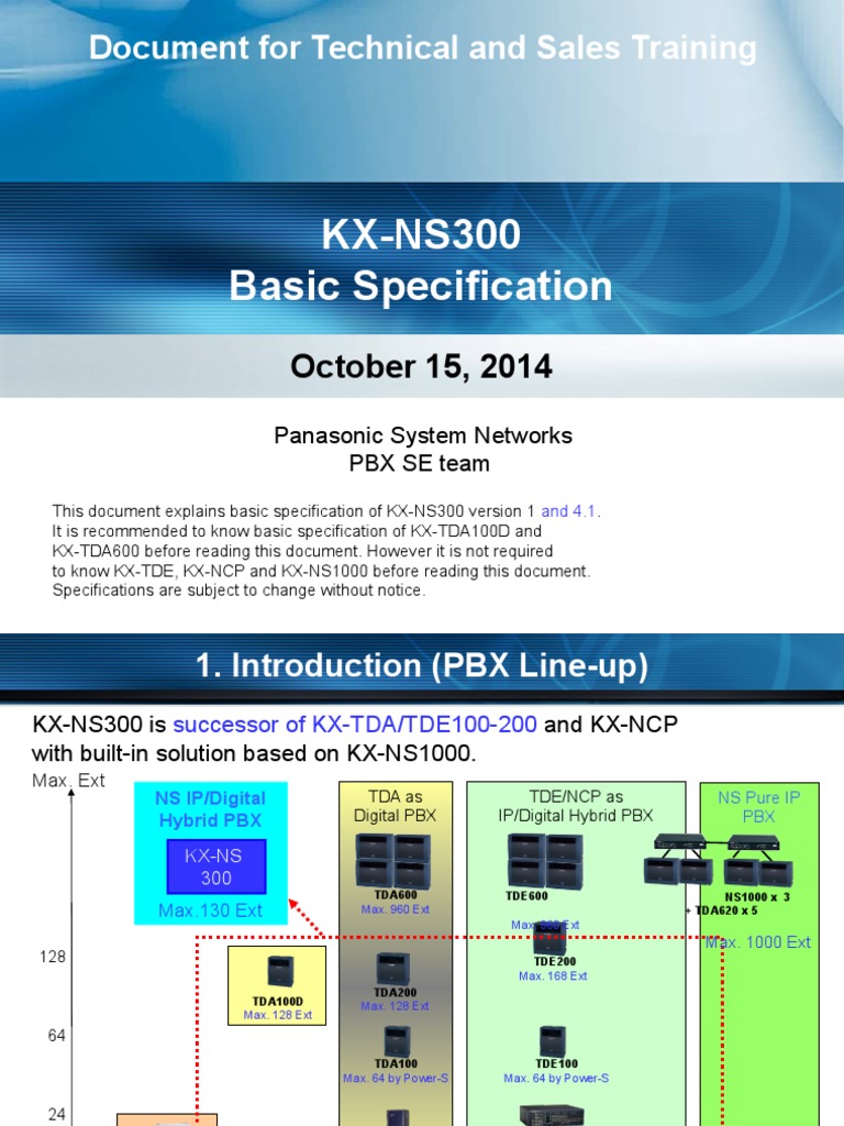 NS300 Basic Spec 2014-1015 | PDF | Computer Science | Information And ...