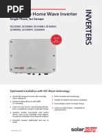 Datasheet Inversor 100kW | PDF | Power Inverter | Alternating Current