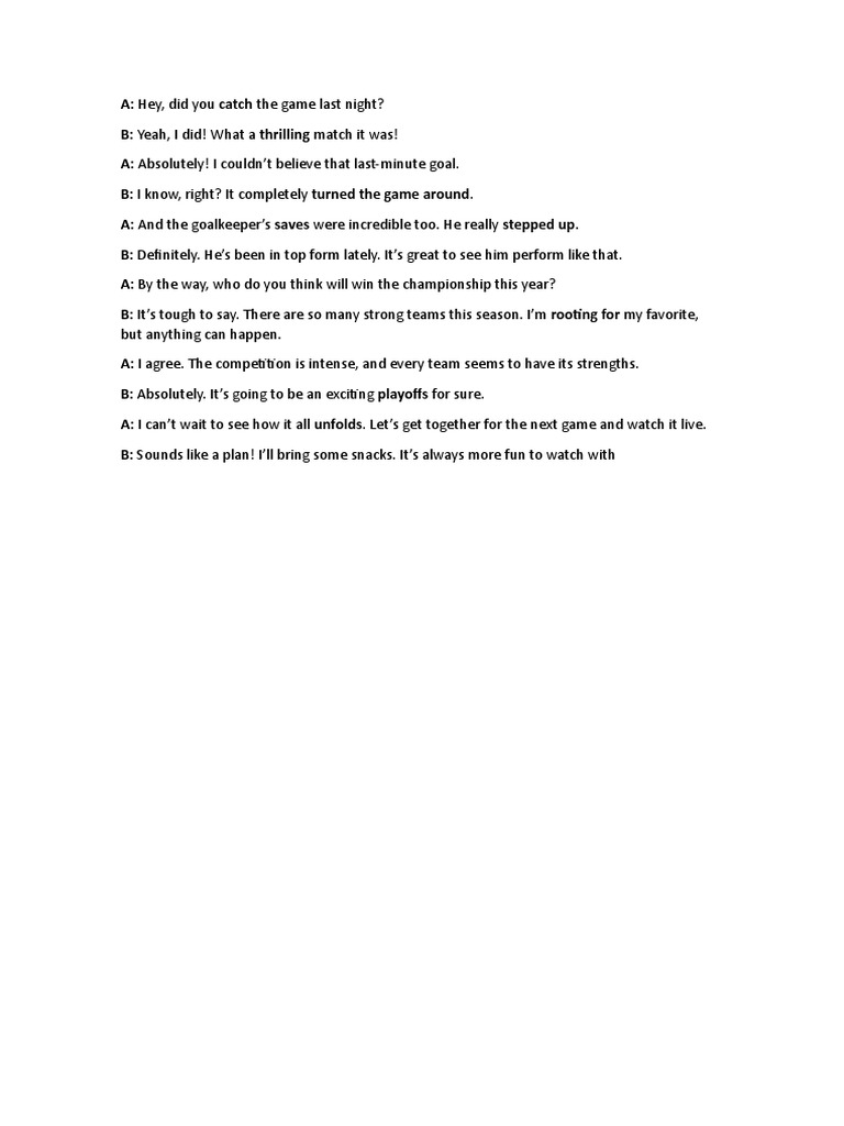 Ejemplos Dialogos 2 | PDF