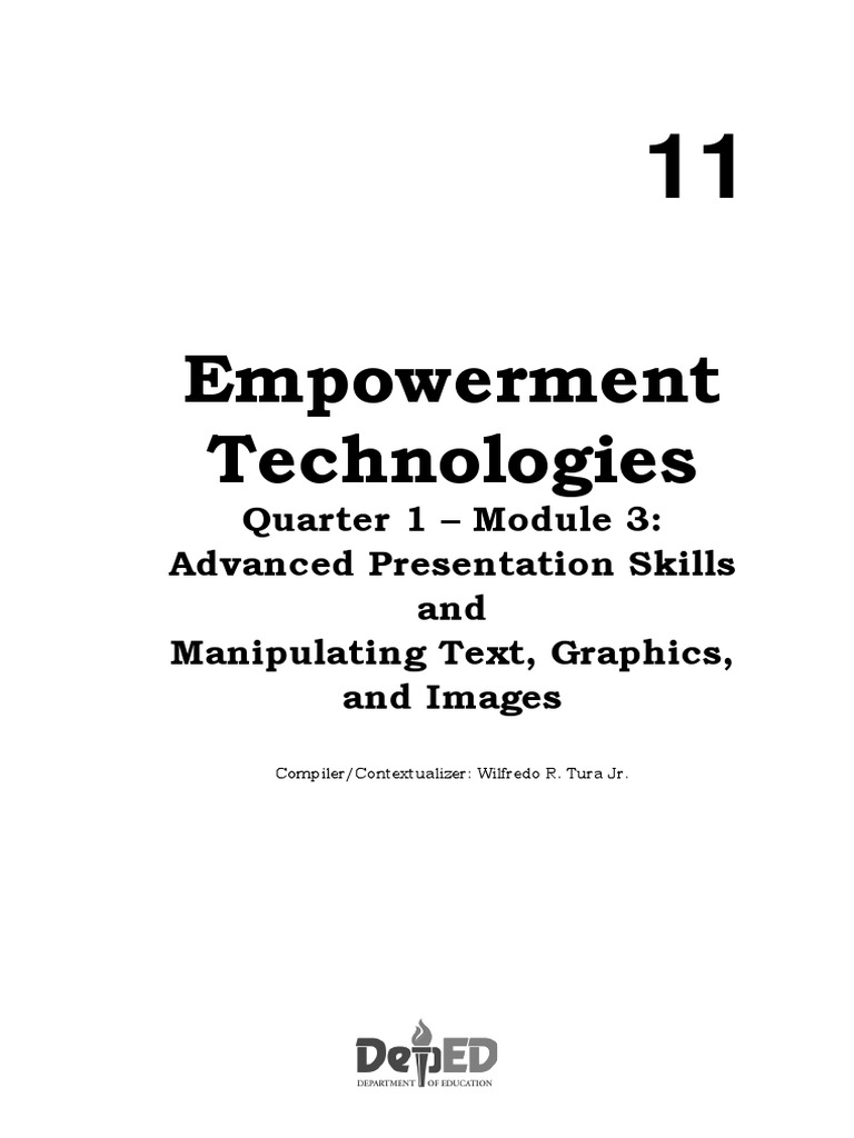 3 - Q1 Emp Tech | PDF | Infographics | Hyperlink