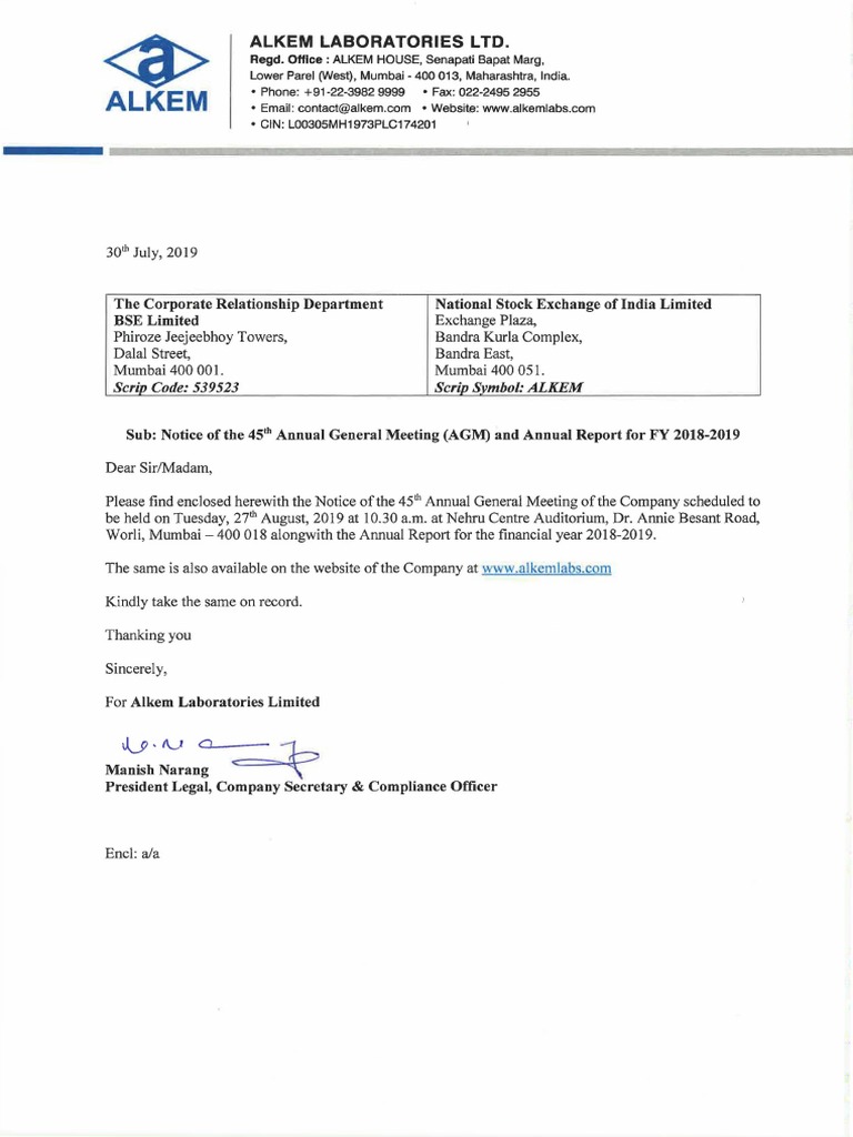 Alkem Laboratories LTD | PDF | Pharmaceutical Industry | Generic Drug