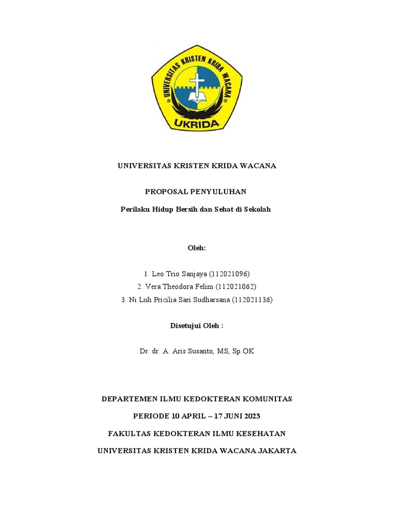 Template Proposal | PDF | Sains & Matematika