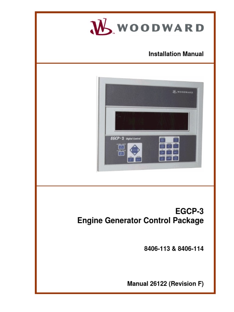 EGCP-3 Installation | PDF | Alternating Current | Electrostatic Discharge