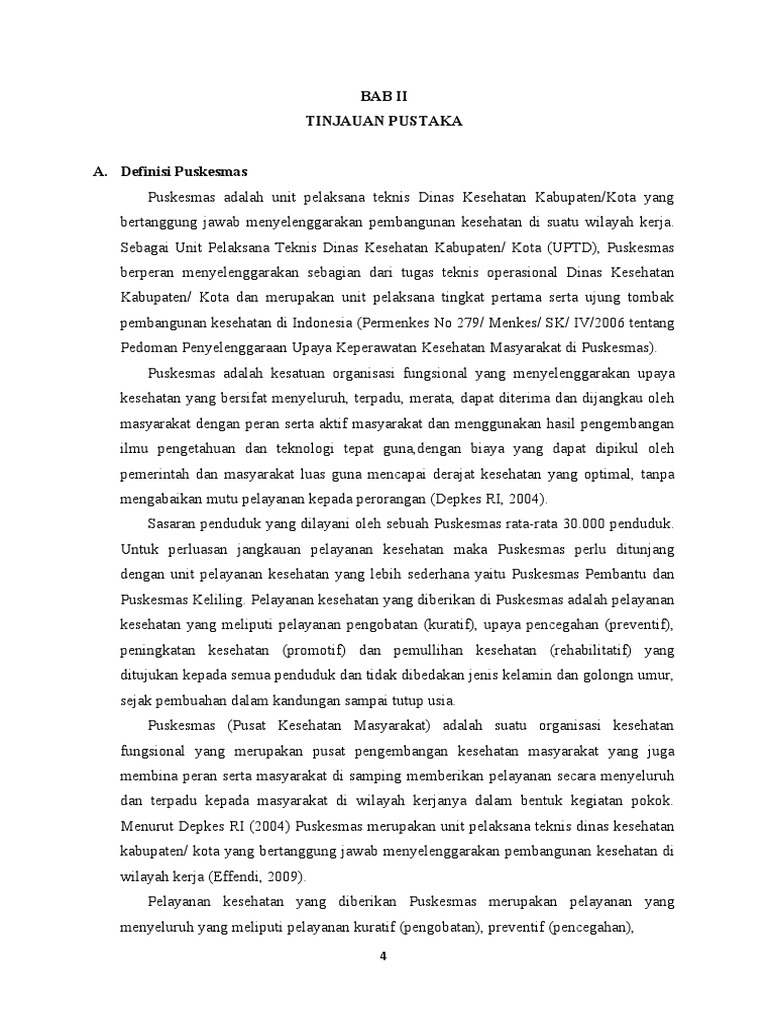 Bab Ii Tinjauan Pustaka | PDF