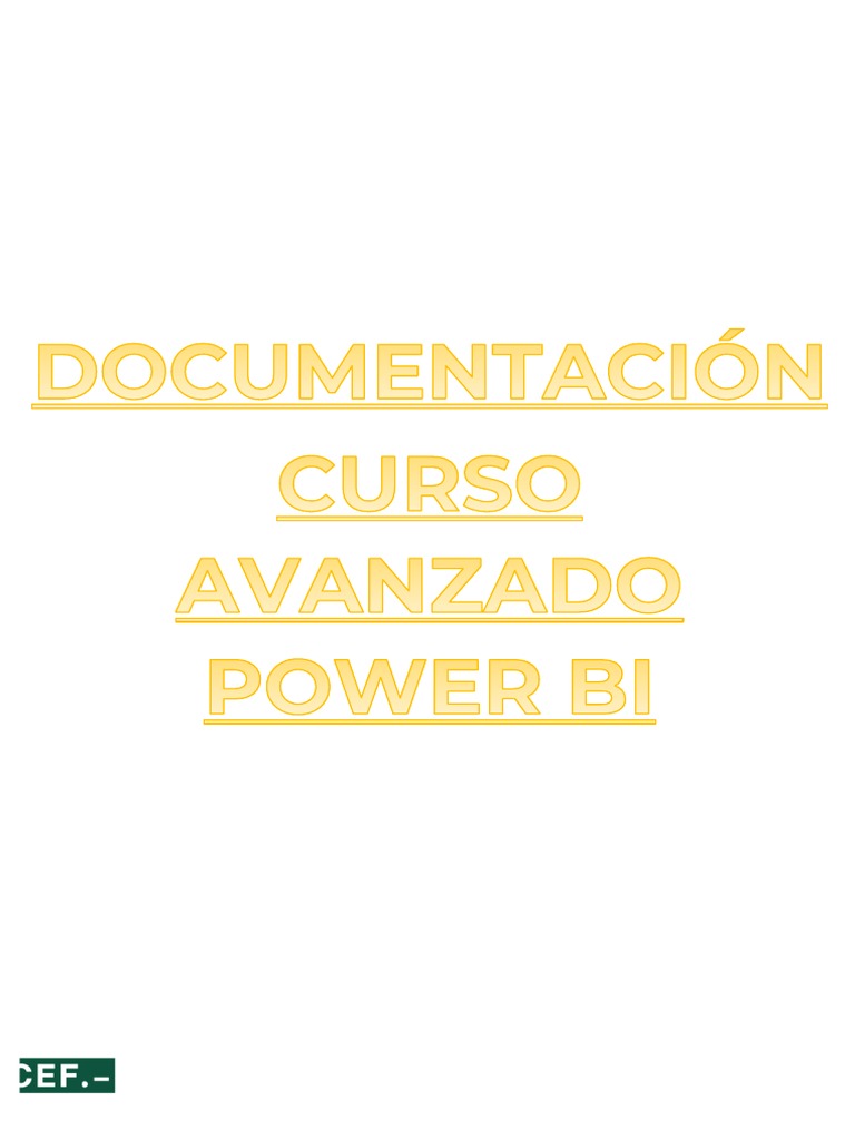 Seguimiento Curso Avanzado Power Bi Versión Final Alumno | PDF ...