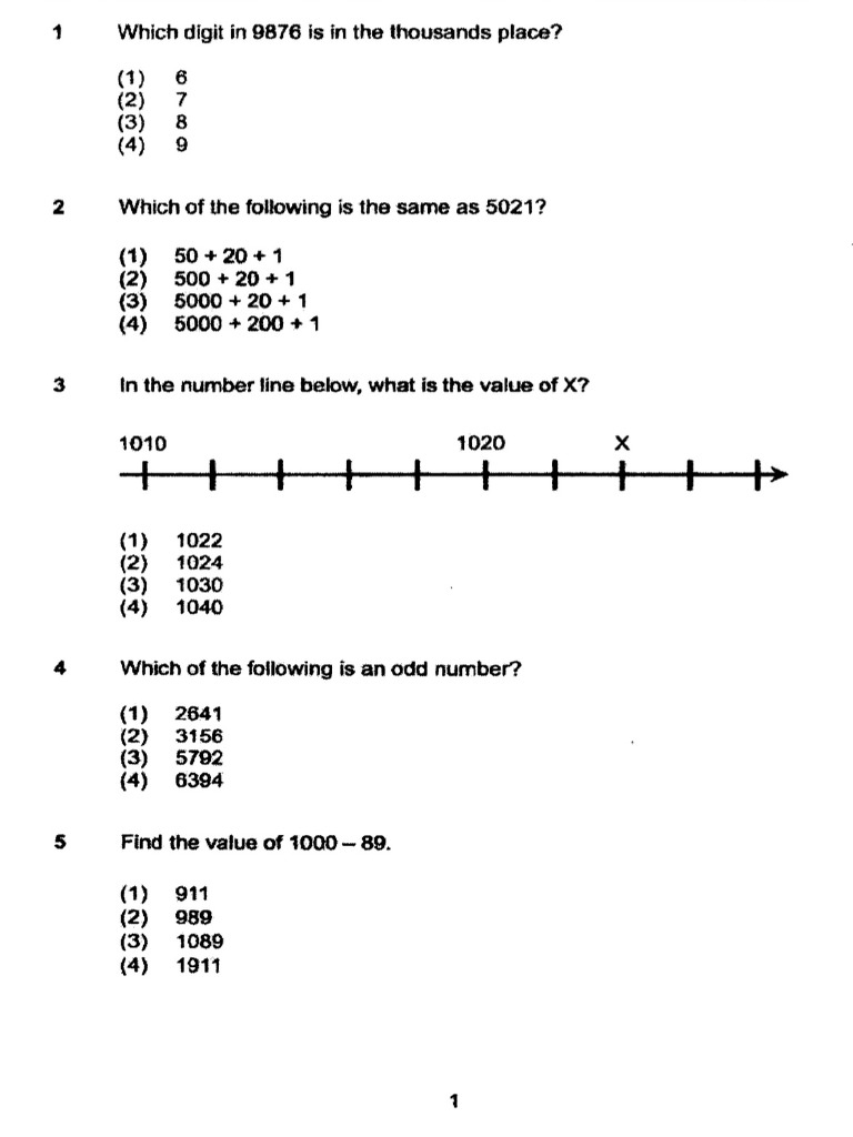 P3 Math 2022 Final Rev | PDF
