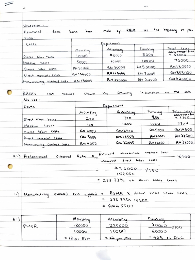 BKAM2013 Tutorial 1 | PDF