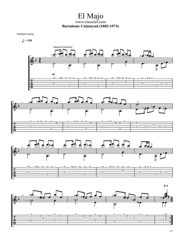 El Majo by Bartolome Calatayud | PDF