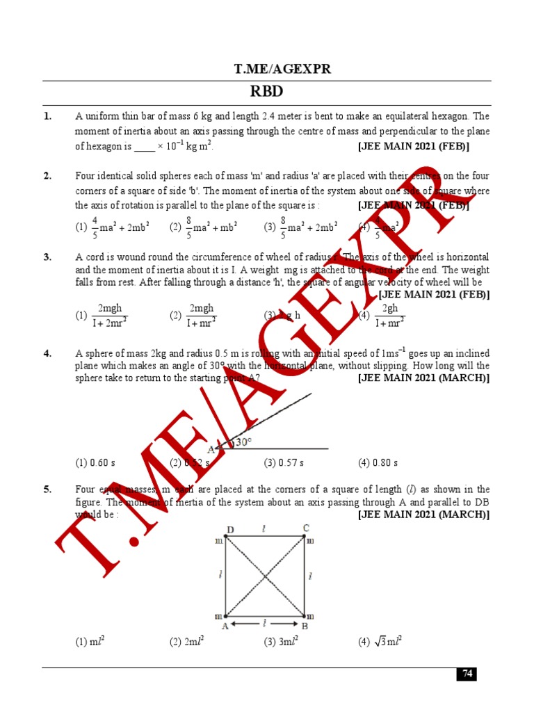 T.Me/Agexpr: 2mgh I 2mr 2mgh Imr 2mgh Imr 2gh Imr 2gh Imr | PDF ...