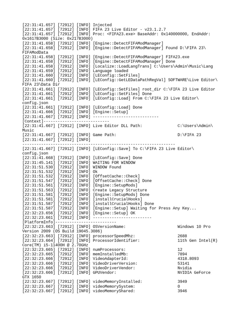Log - 26 06 2023 | PDF | Software Development | System Software