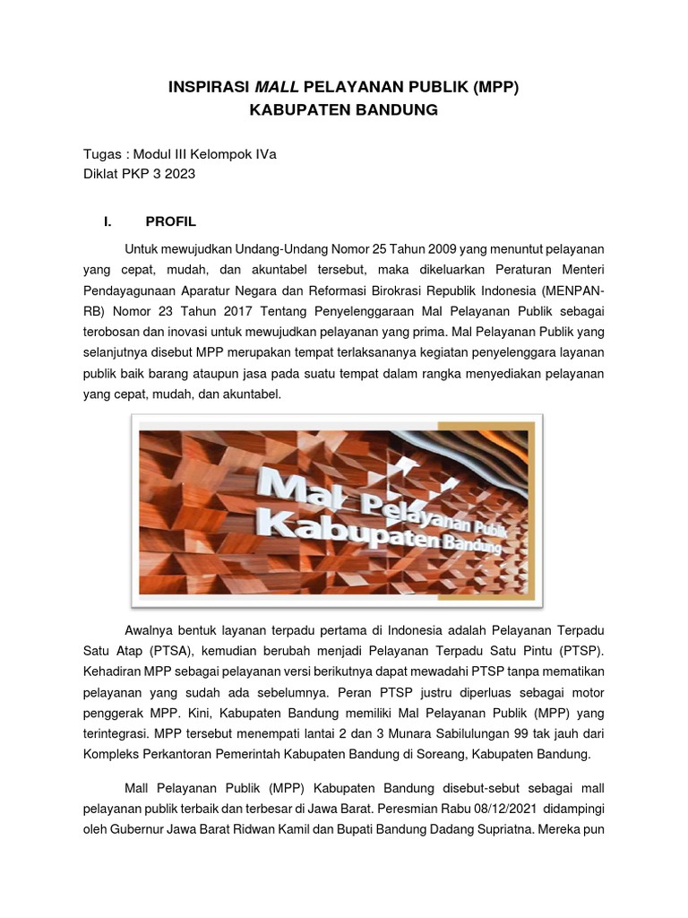 Benchmarking Agenda Iii - Kelompok Iva - PKP 3 - 2023 | PDF