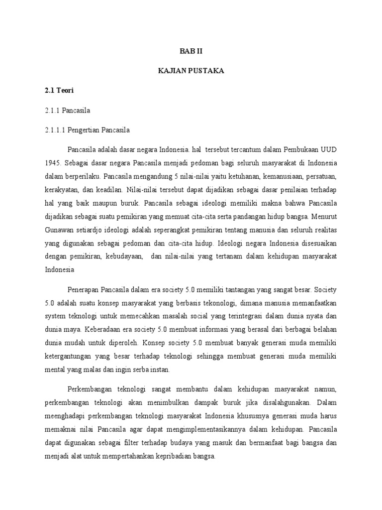 Bab 2 Final-1 | PDF