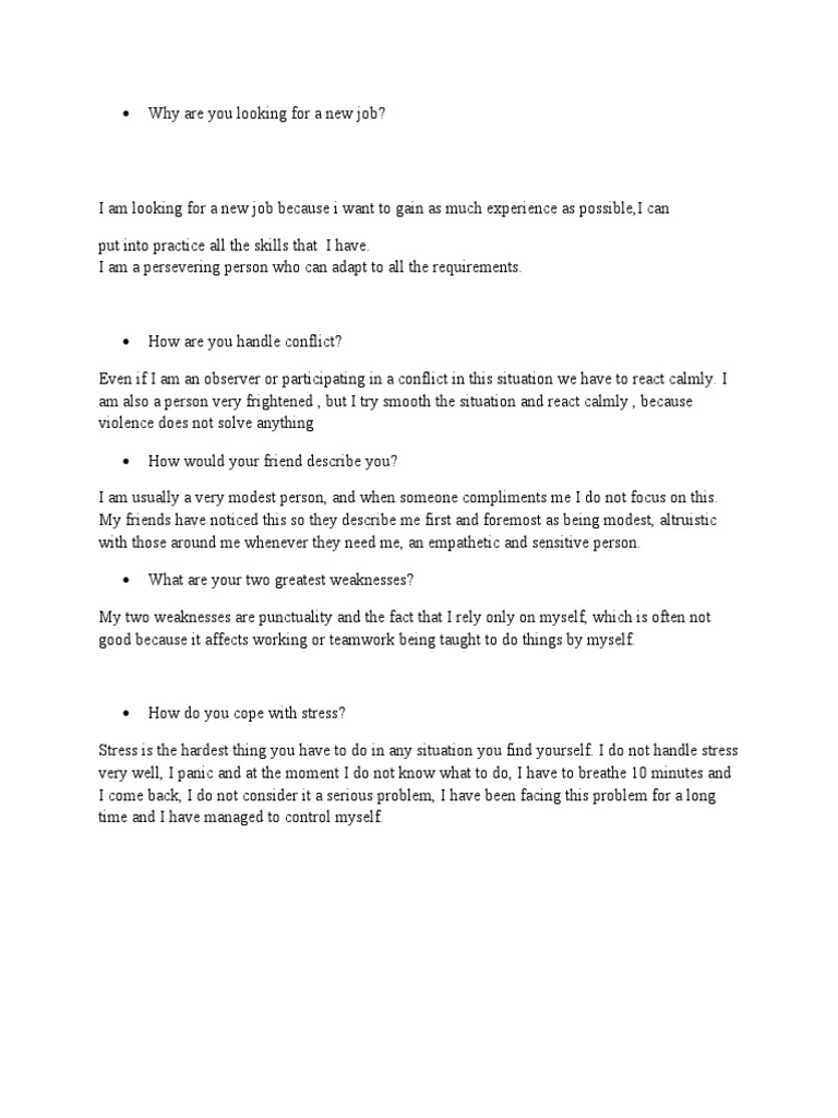 Why Are You Looking For A New Job | PDF | Psychology | Cognitive Science