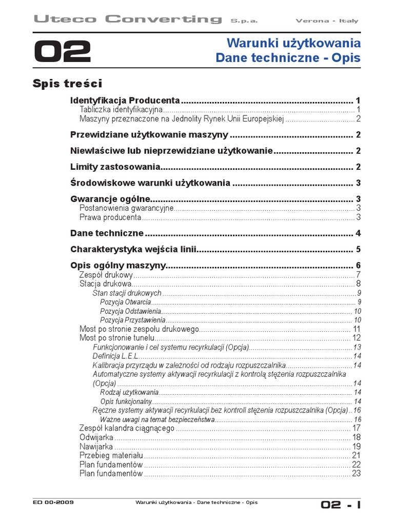 Uteco Onyx 2364 - 02 - Chapter - 02 | PDF