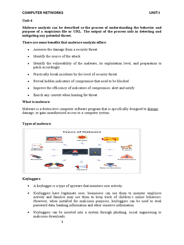 Unit 4 | PDF | Malware | Antivirus Software