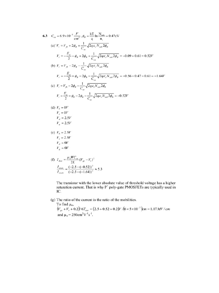 Chapter 6 解答 | PDF