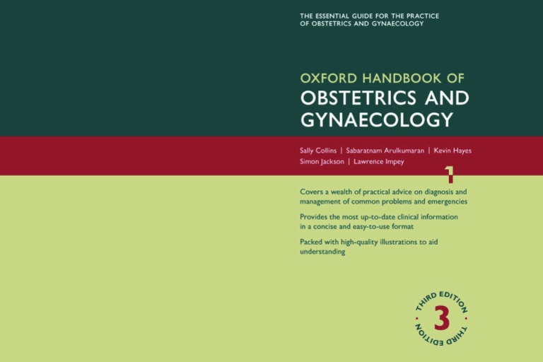 Kapak Oxford Handbook of Obstetrics and Gynaecology Third 1 | PDF